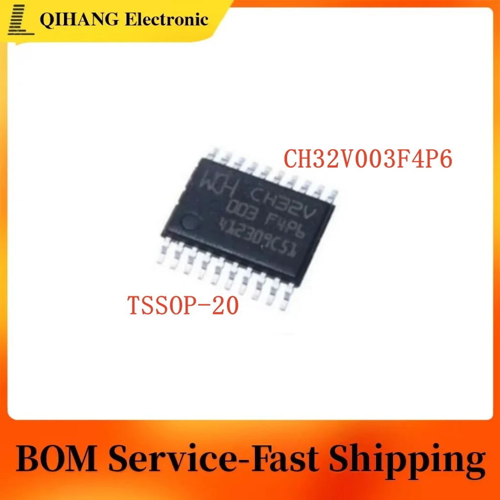 20-50PCS CH32V003F4P6 CH32V CH32V003 CH32V003F4 TSSOP-20 ...