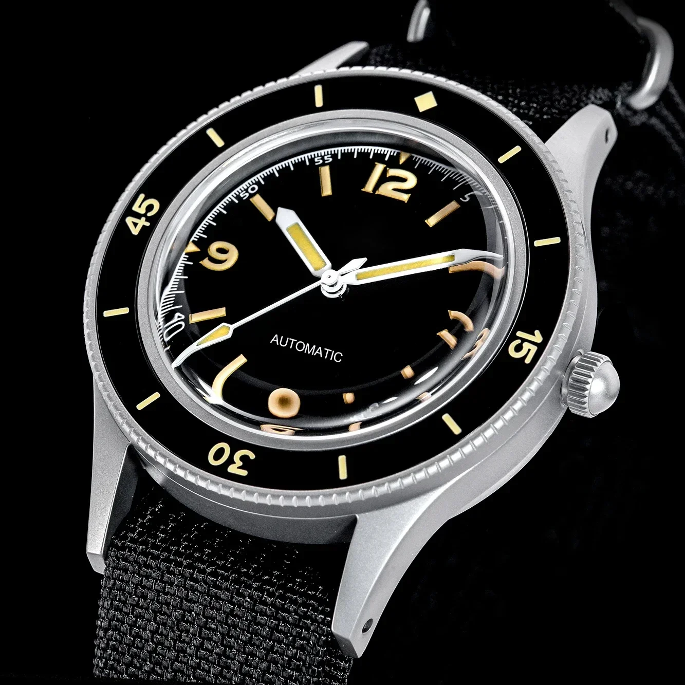 50-Fathoms Retro 40mm Double Domed Sapphire NH35A Automatic Movement ...