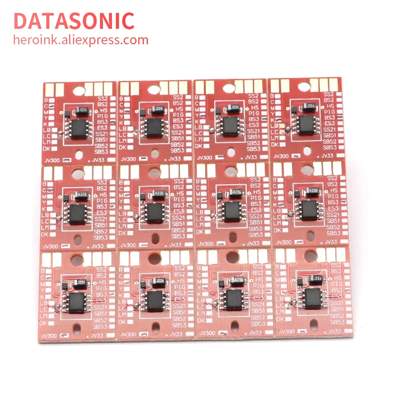 4color SS21 Chip For Mimaki JV300 JV150 SB53 ES3 BS3 chip Eco Solvent ...