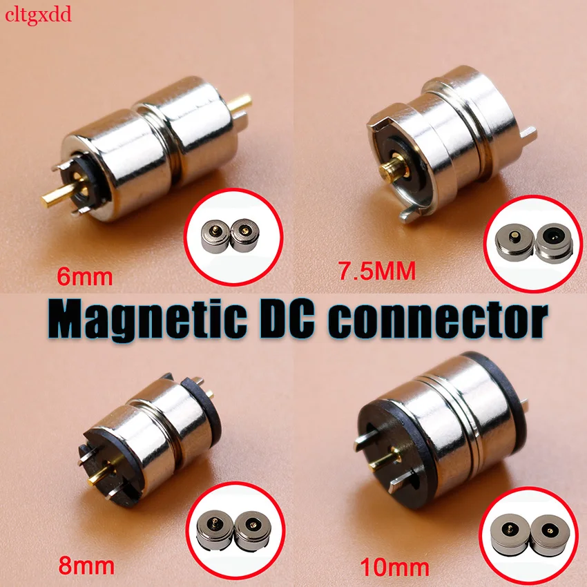 1-pair-of-DC-charging-magnetic-connector-6MM-7-5MM-8MM-10MM-strong ...