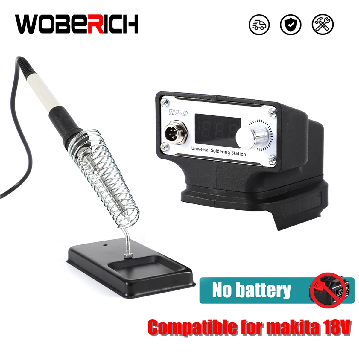 Cordless-T12-Soldering-Iron-Station-for-Makita-20V-18V-Li-ion-Battery ...