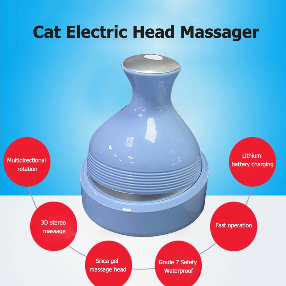 Electric Head Massage Device 3D Stereo Scalp Stress Relax He - Inspire ...