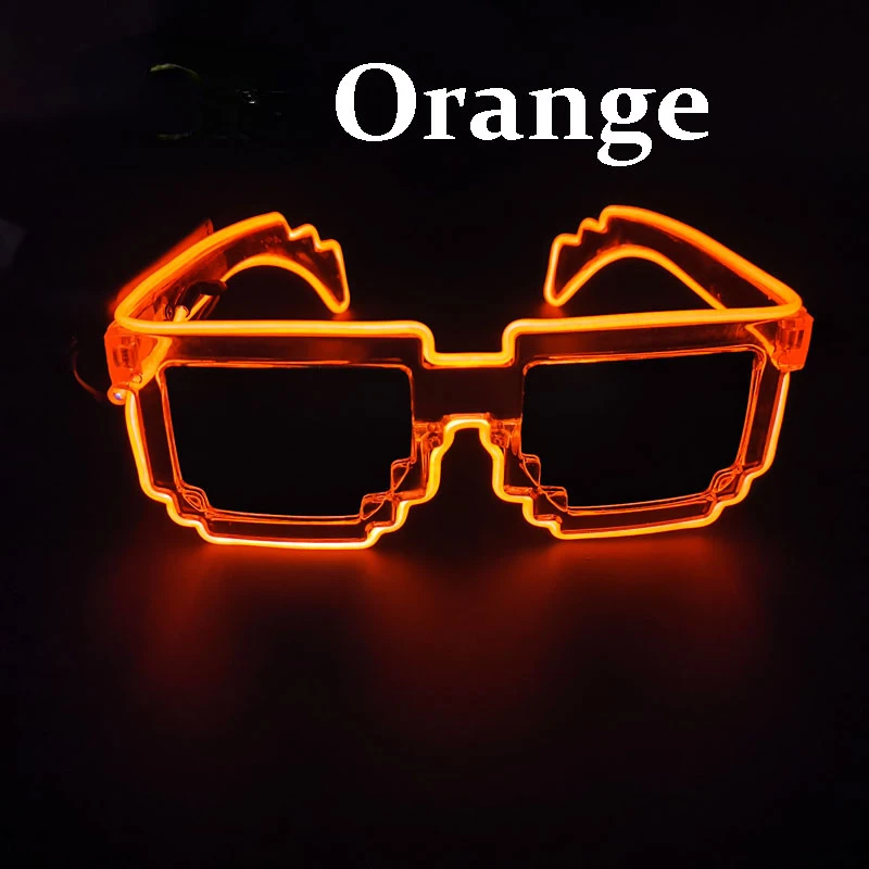 Glow In The Dark Nerd Glasses