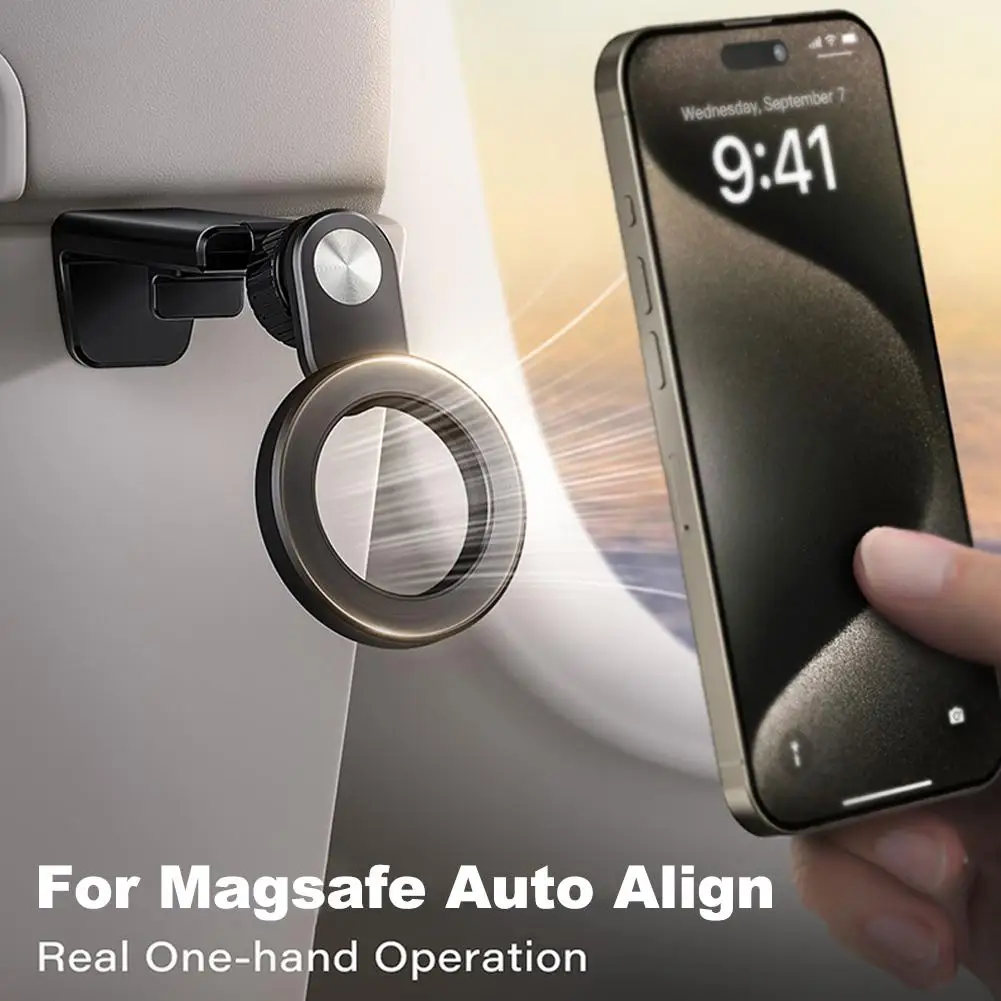 Magnetic-Airplane-Phone-Holder-for-iPhone-360-Rotation-Travel-Desk ...