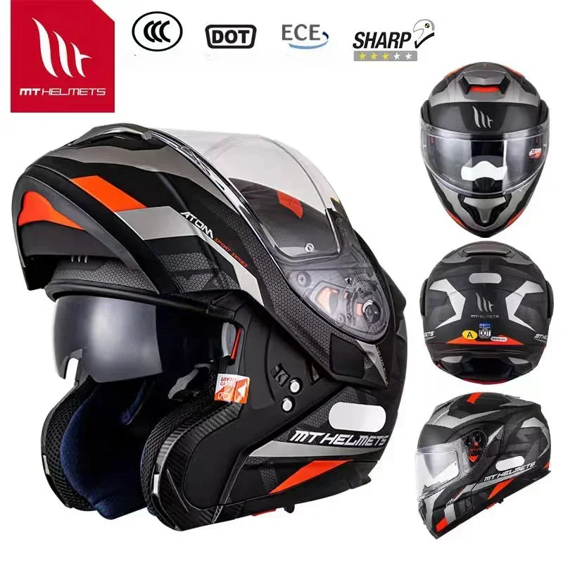 MT-ATOM-SV-Flip-Up-Motorcycle-Helmet-Dual-Len-Original-Off-Road-Racing ...