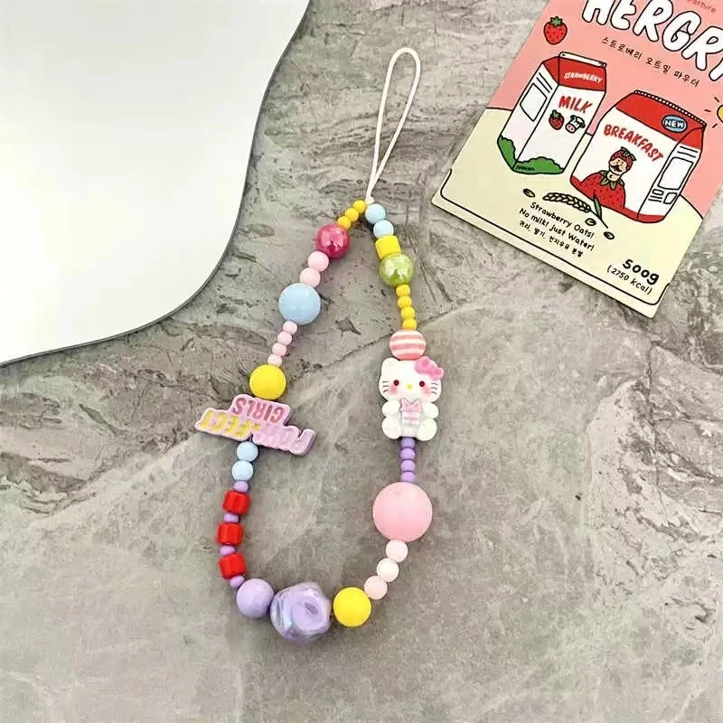 Y2K-Korean-Cute-Catr-Phone-Chain-Original-Design-Fresh-Girly-INS-Style ...