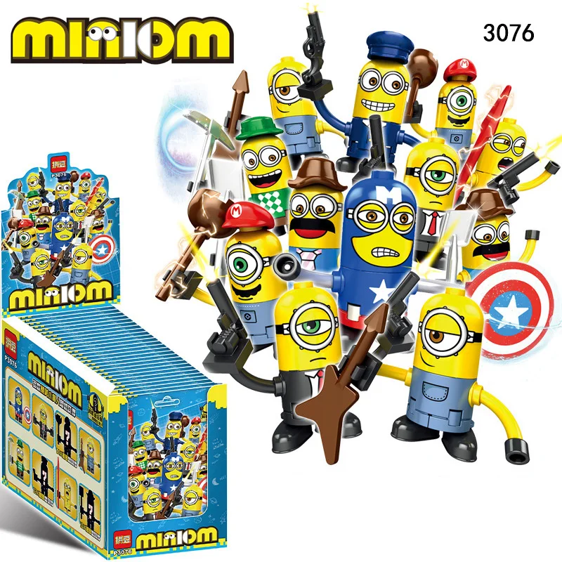 P3076-Minions-Small-Particle-Doll-Building-Blocks-Despicable-Me-Minions ...