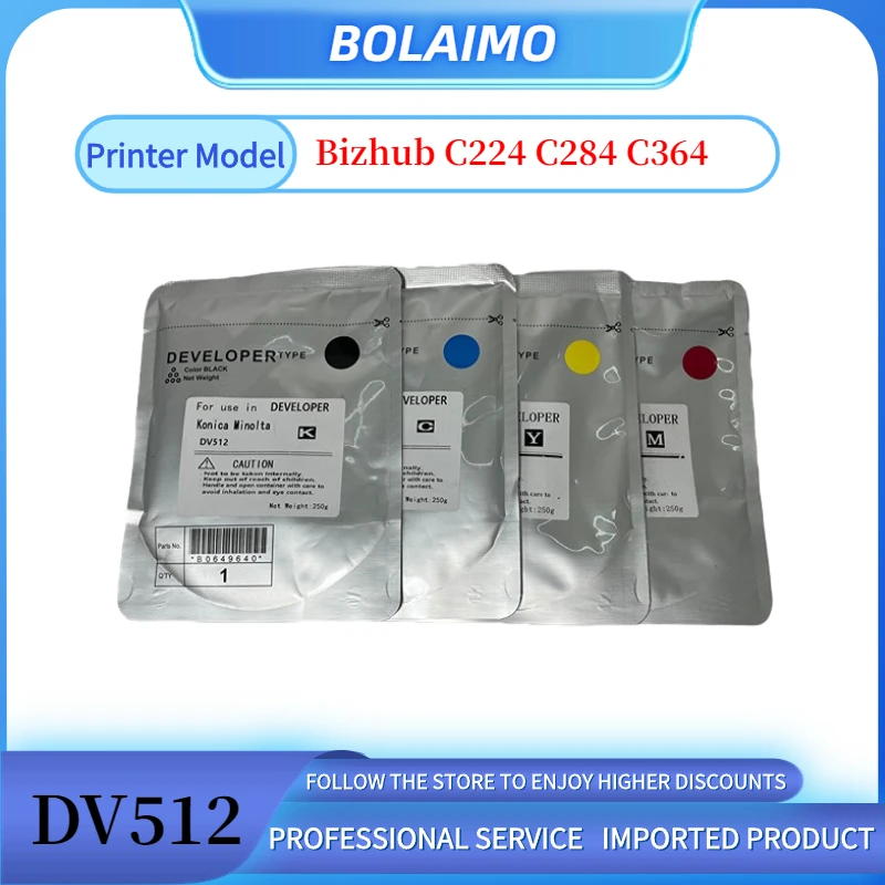 DV512-250g-Bizhub-C224-C284-C364-Developer-Powder-Color-Copier ...