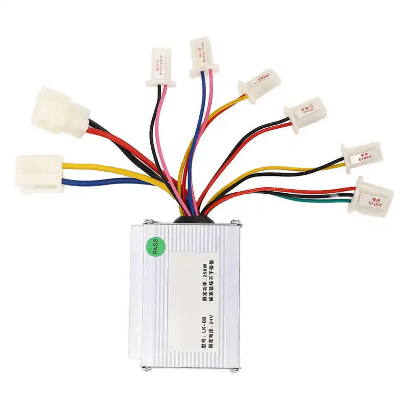 24V-36V-48V-250-350-500-800-1000W-E-bike-Brushed-Motor-Controller ...