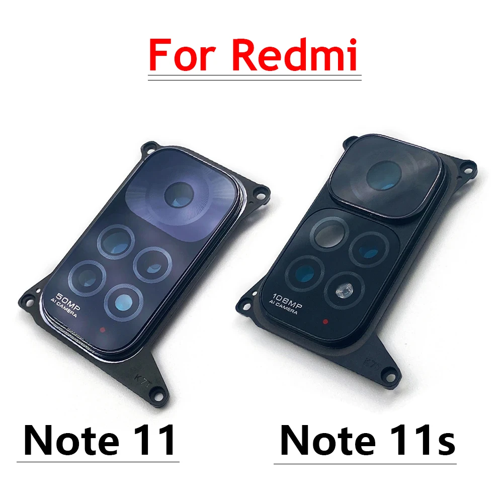 New-Back-Rear-Camera-Glass-Lens-Circle-Cover-Frame-For-Xiaomi-Redmi ...