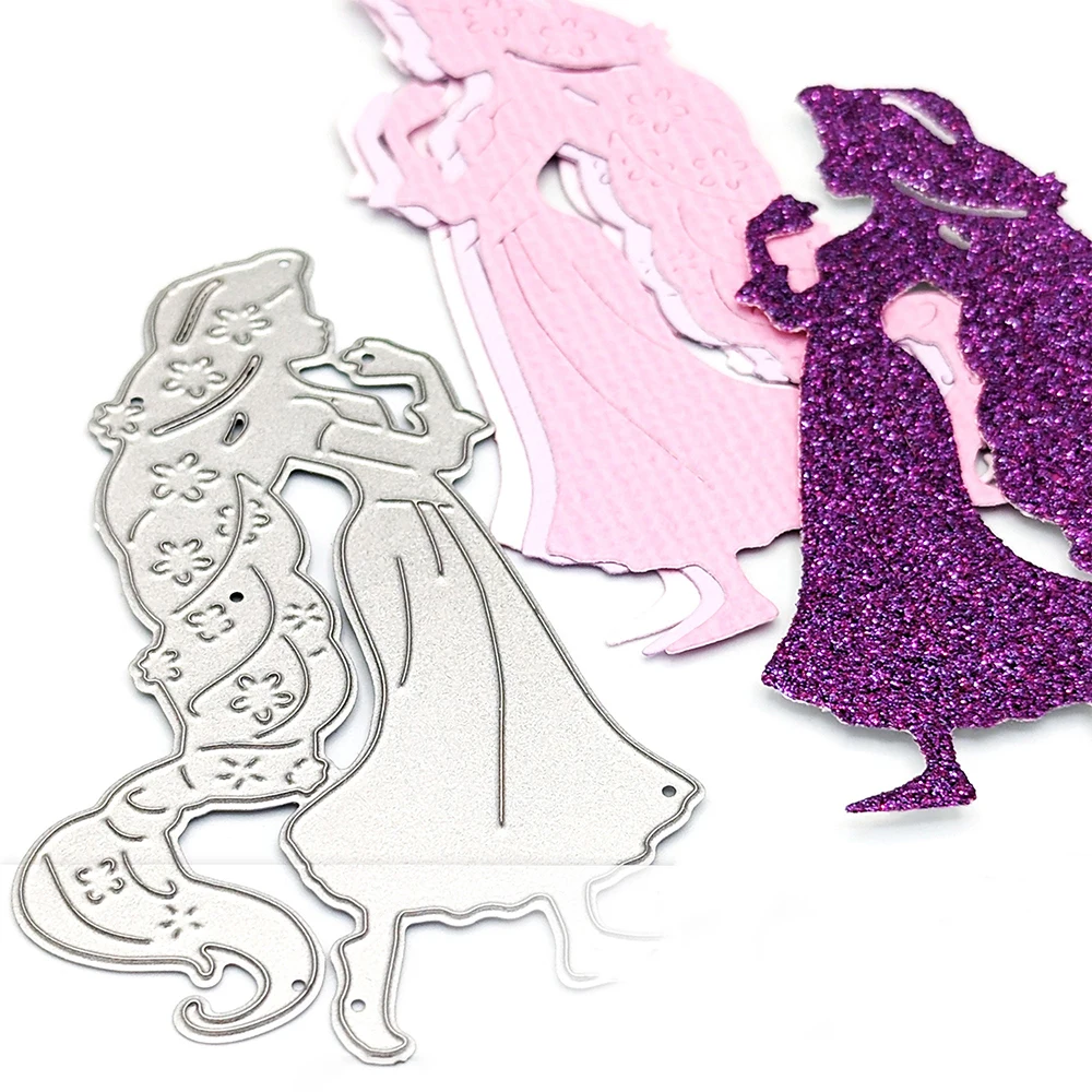 Princess-Rapunzel-Cutting-Dies-Disney-Papercrafts-Diecut-for-DIY ...