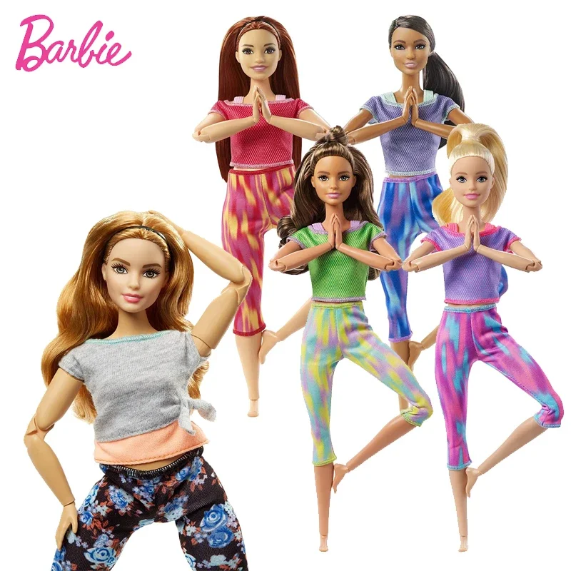 Barbie-Original-Doll-All-Joints-Movable-Style-Yoga-Dolls-Sports ...