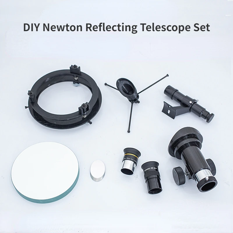 DIY-Reflective-Astronomical-Telescope-Set-Primary-Mirror-Secondary ...