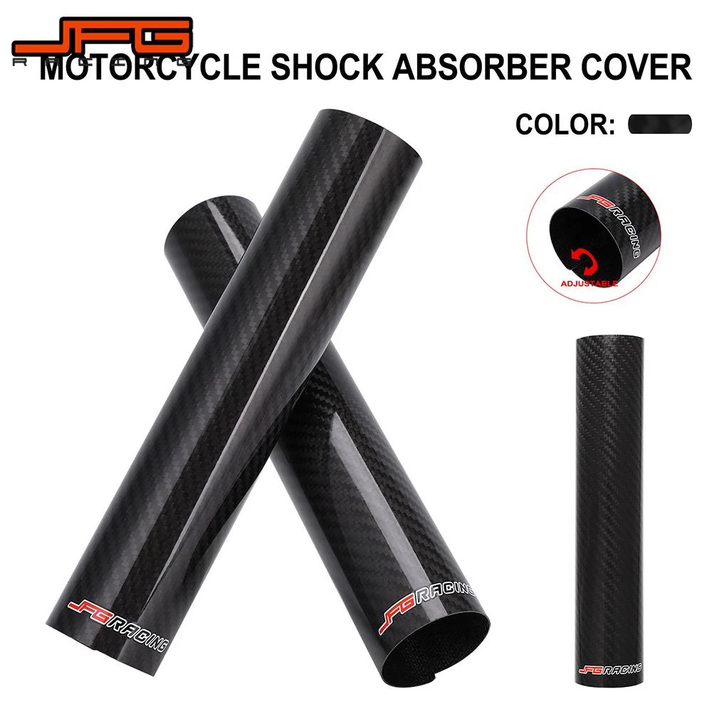 Motorcycle Front Fork Carbon Protection | Carbon Fiber Motorcycle Fork ...