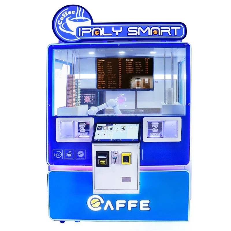 Unmanned self-service coffee machine vending machine 24h - AliExpress 1420
