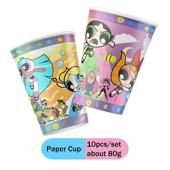 The Powerpuff Girls Gender Reveal Party Supplies Boy or Girl Disposable ...