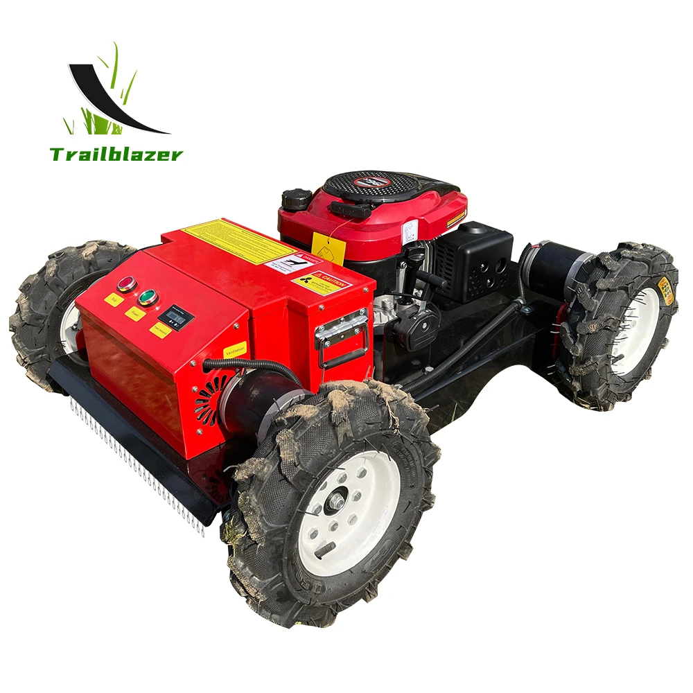Remote Control Grass Cutting Machine | Automatic Grass Cutting Machine ...