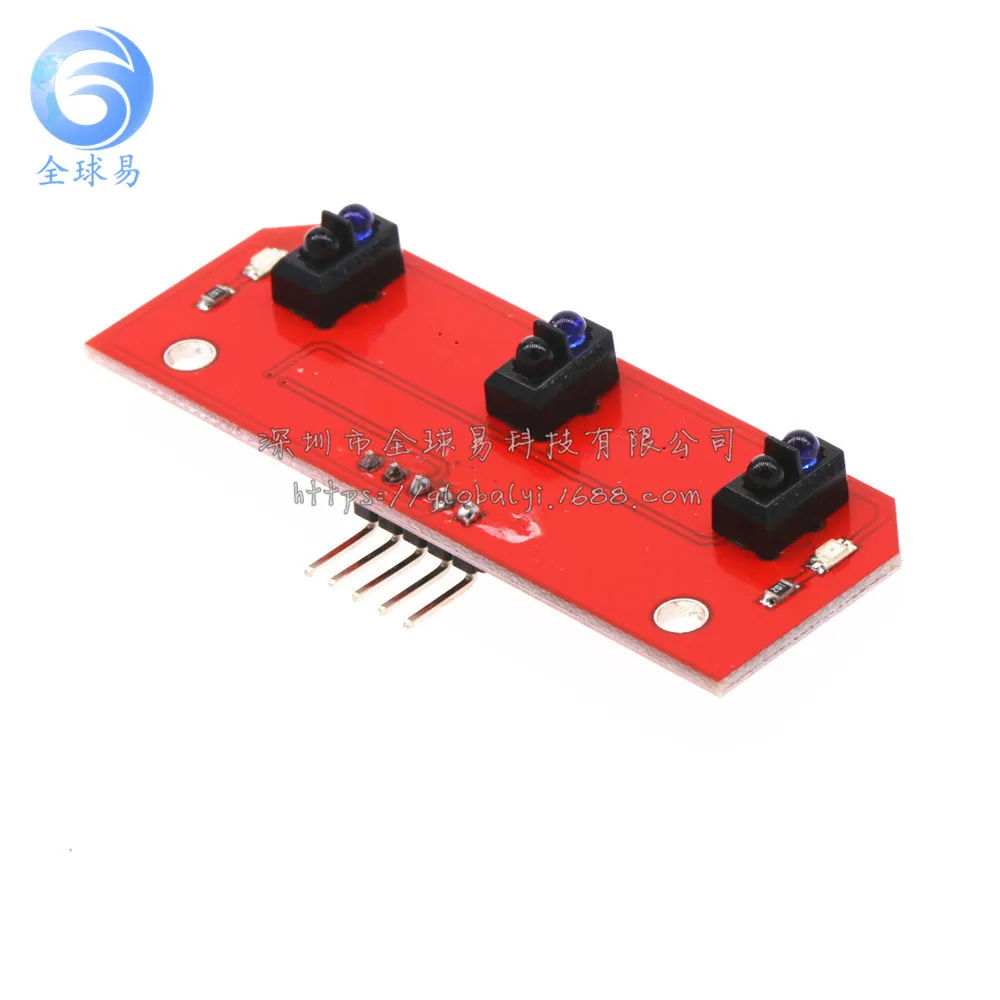 CTRT5000 Line Follower Module - 3-Channel IR Tracking Sensor for ...
