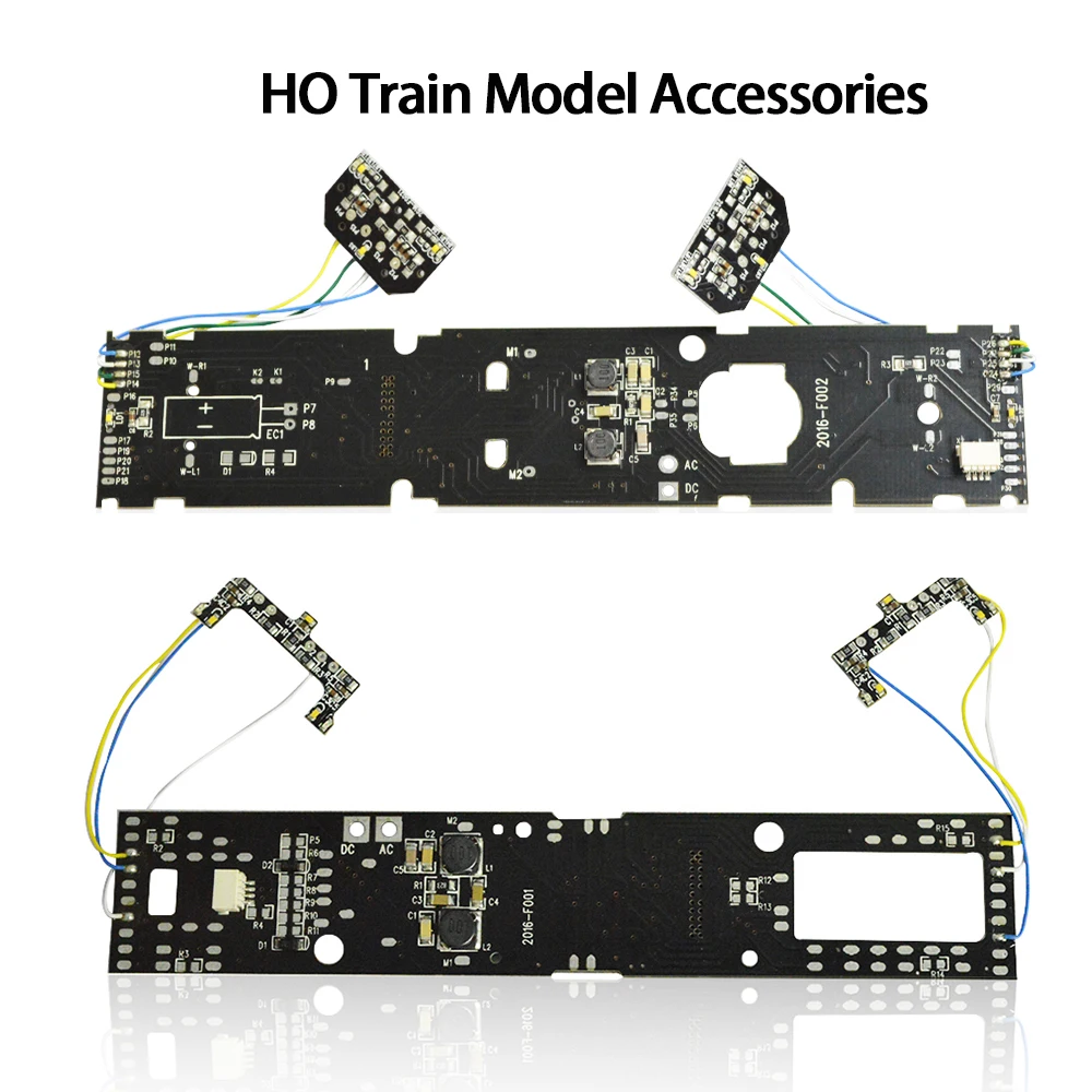 1-87-HO-Scale-IC-Circuit-Board-Train-Toy-Accessories-With-Light-And ...