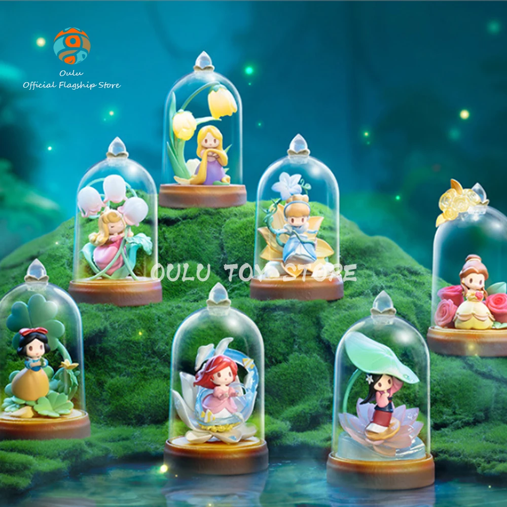 A-Set-Original-Disney-Princess-Blind-Box-Toys-Cute-Anime-Mysterious ...