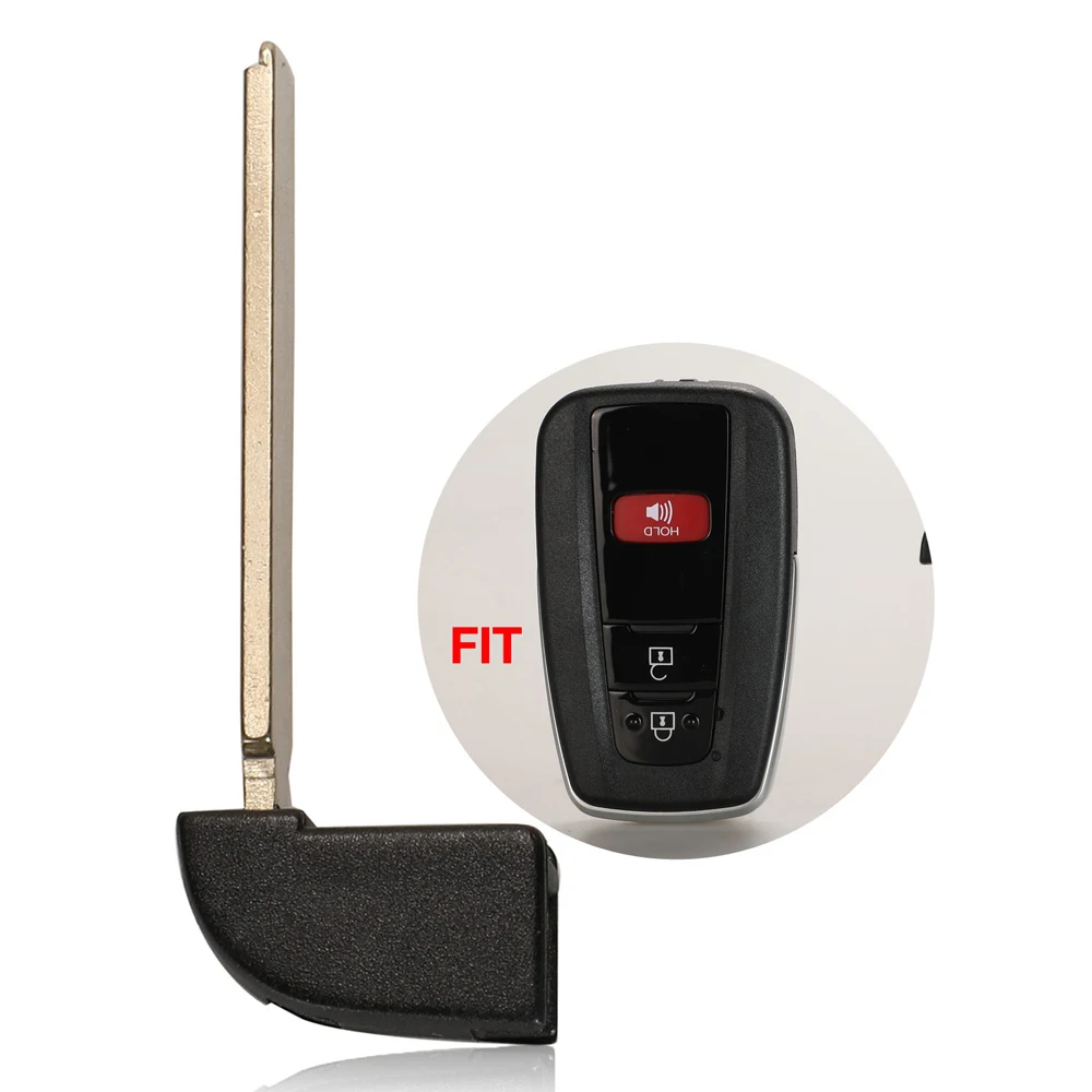 jingyuqin-10PCS-Remote-Smart-Car-Key-Insert-For-Toyota-Prius-Camry-CHR ...