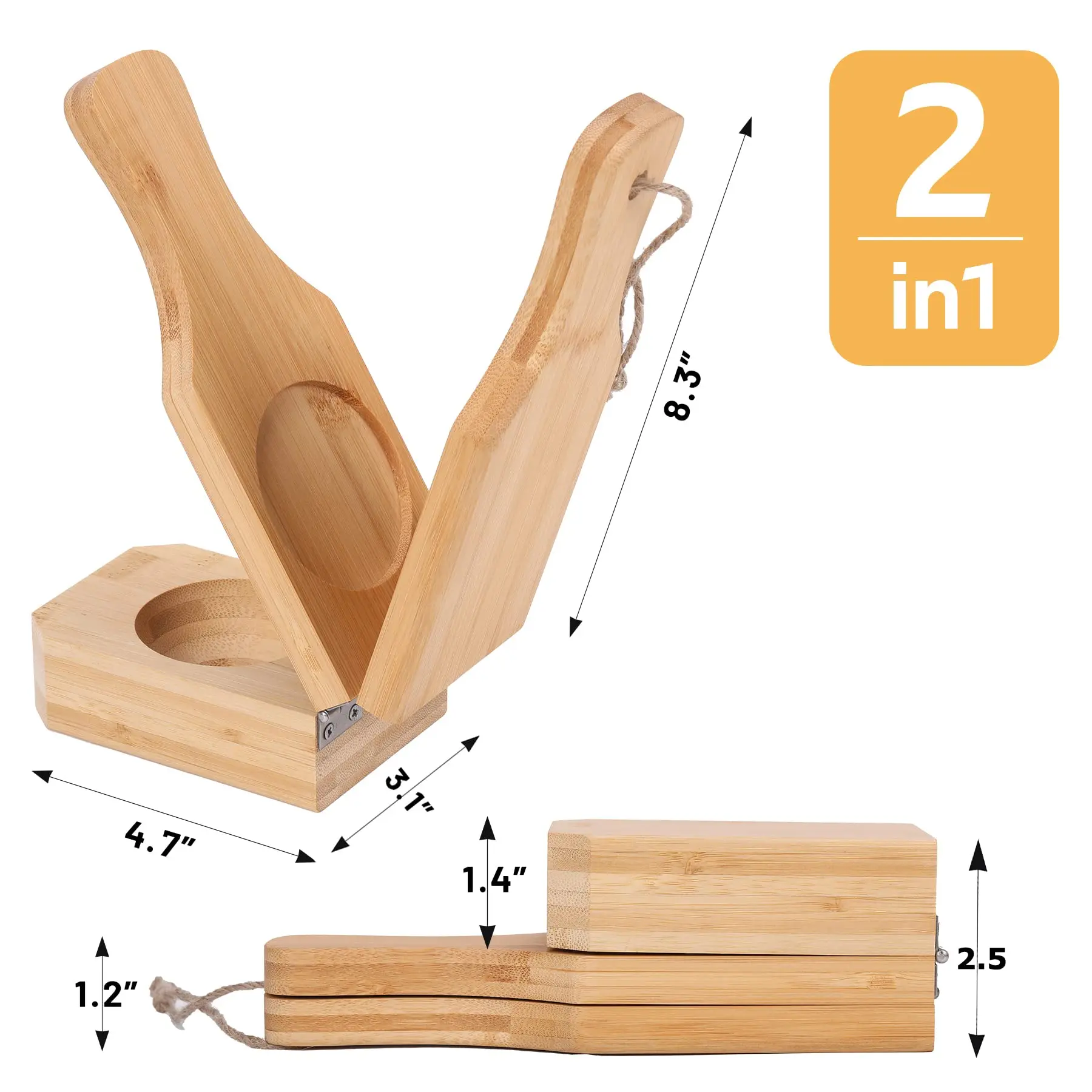 Wooden-Collapsible-Banana-Press-Kitchen-Can-Hang-Food-Roller-Tool ...
