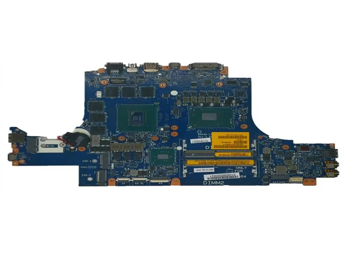 0GG6GW-GG6GW-For-Dell-Alienware-13-R3-Laptop-Motherboard-LA-D581P-i7 ...