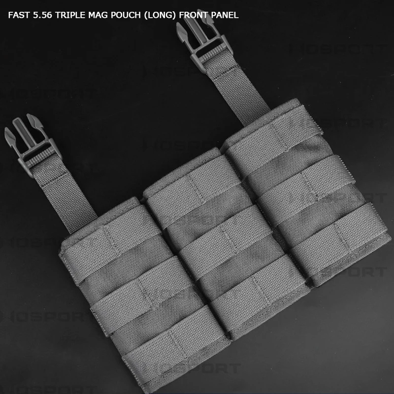 Tactical-5-56-Triple-Kangaroo-Magazine-Pouch-Plate-Carrier-Front-Panels ...