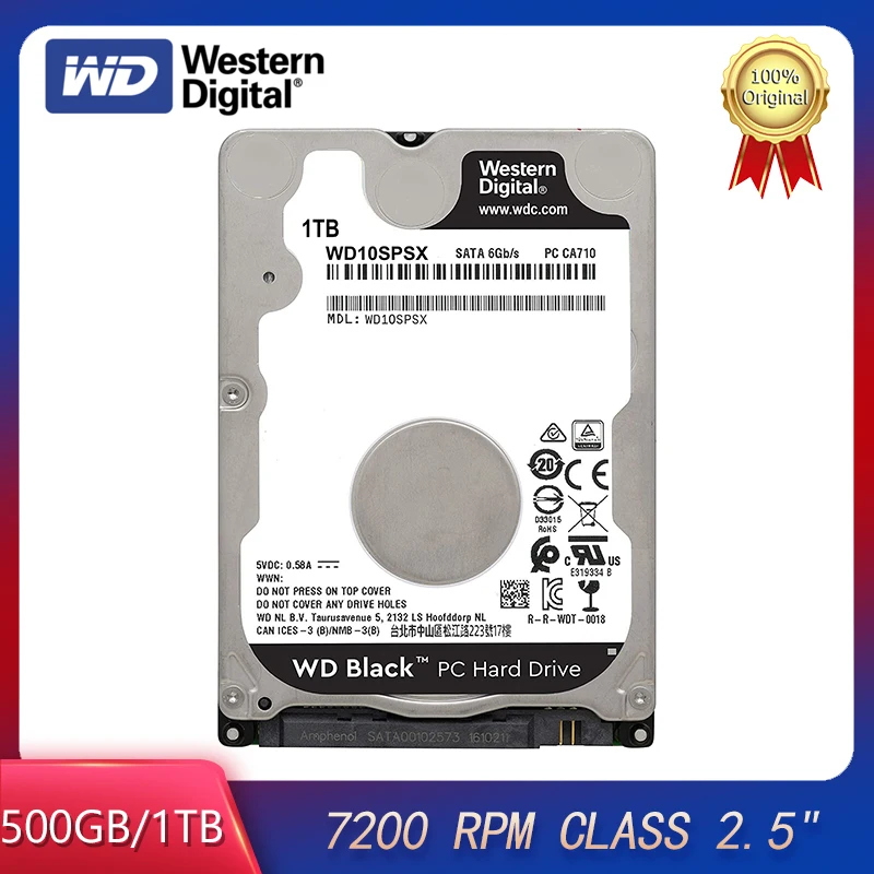 Western-Digital-1TB-500GB-WD-Black-Internal-Laptop-Hard-Drive-7200-RPM ...
