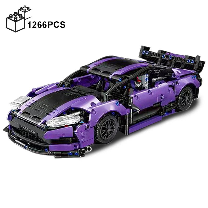 1266PCS-Technical-Astons-Martins-GT3-Sports-Car-Building-Blocks-High ...