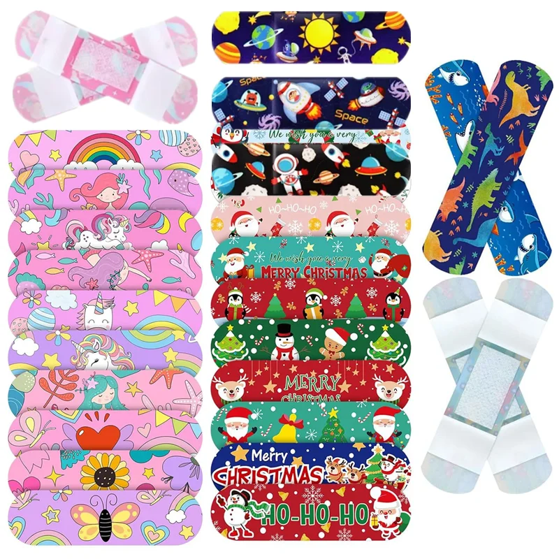 60pcs-set-Cartoon-Band-Aid-for-Wound-Dressing-Plaster-Skin-Kawaii-Patch ...