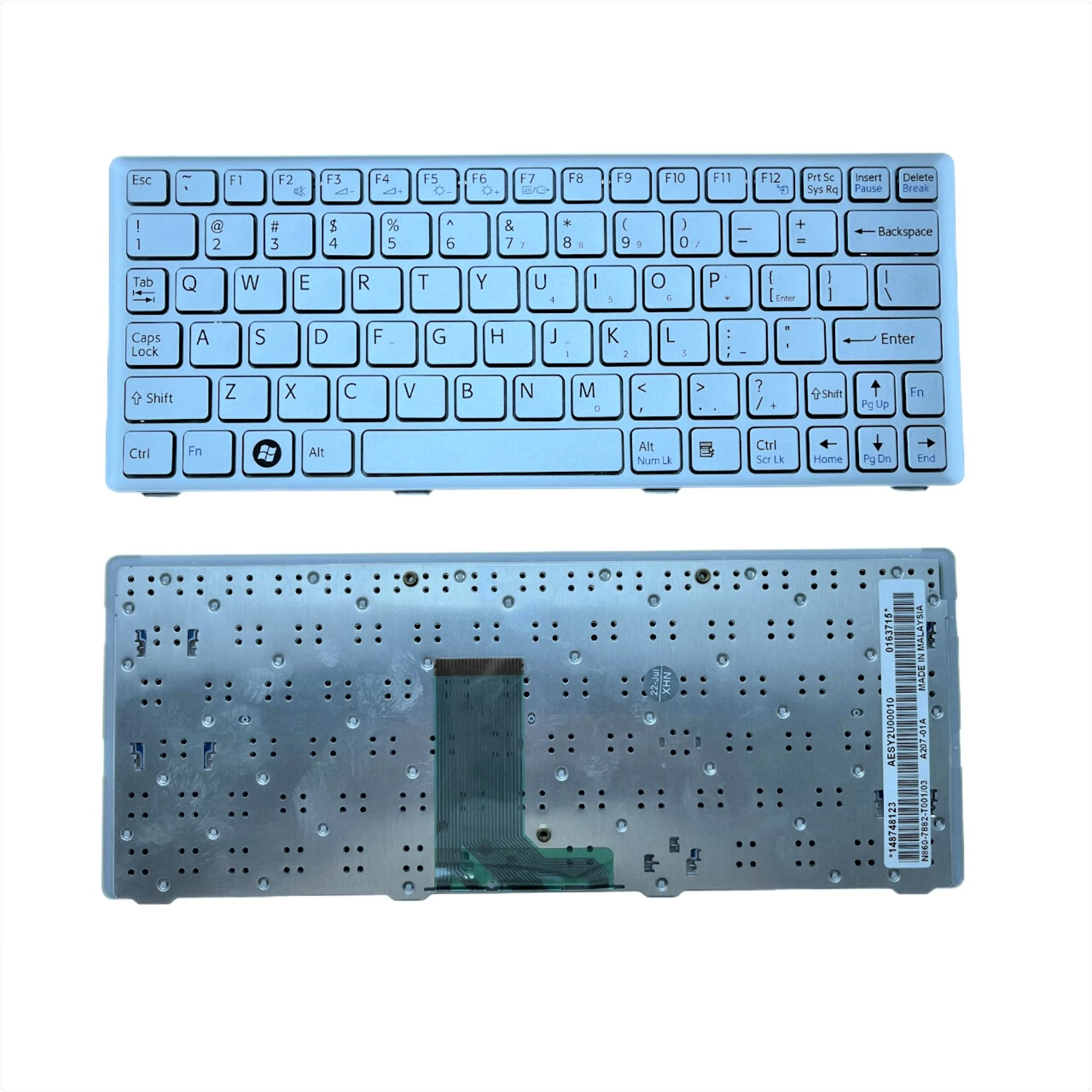 New US Laptop Keyboard For Sony VAIO W117 Notebook PC Replacement