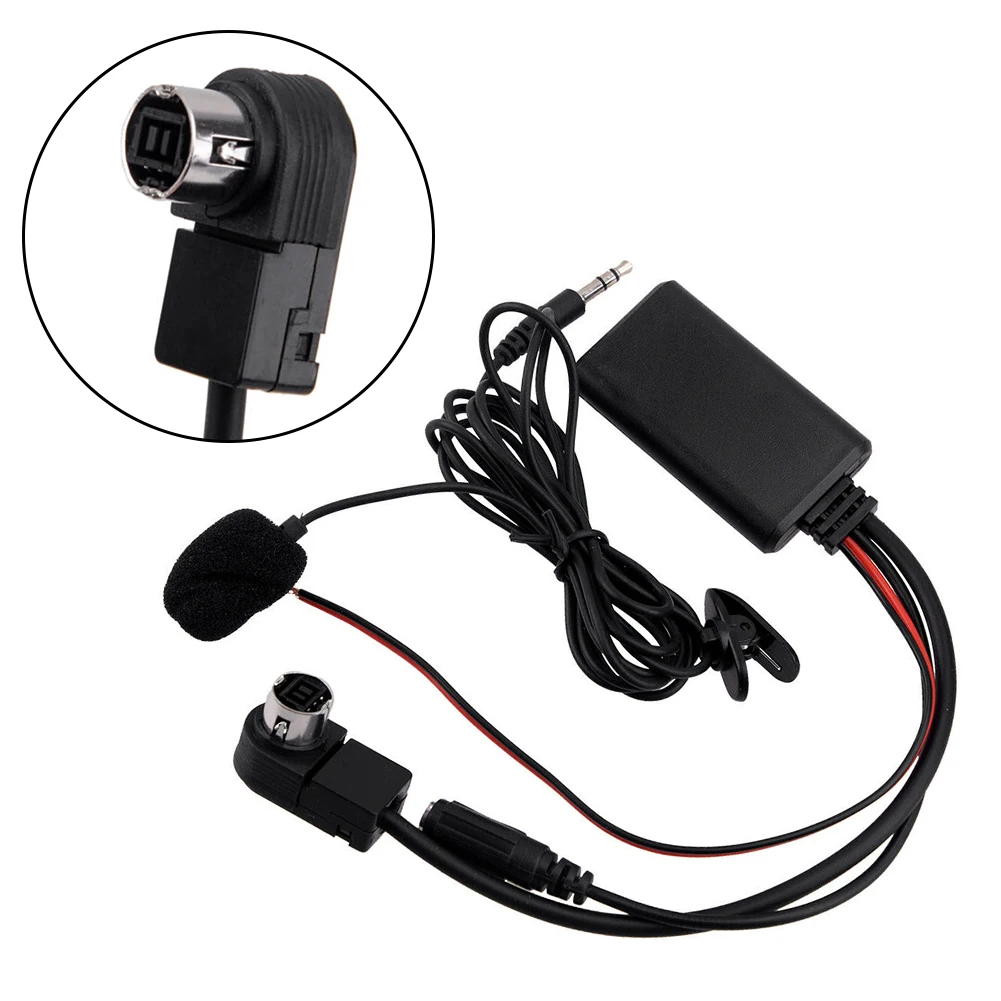 Car Wireless Bluetooth Module Music Adapter Aux Audio Cable For Alpine ...
