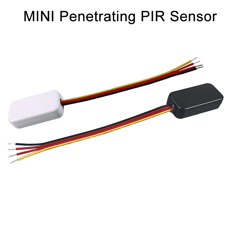 DC3-24V Mini Penetrable Microwave Radar Motion Sensor Switch - Auto ...