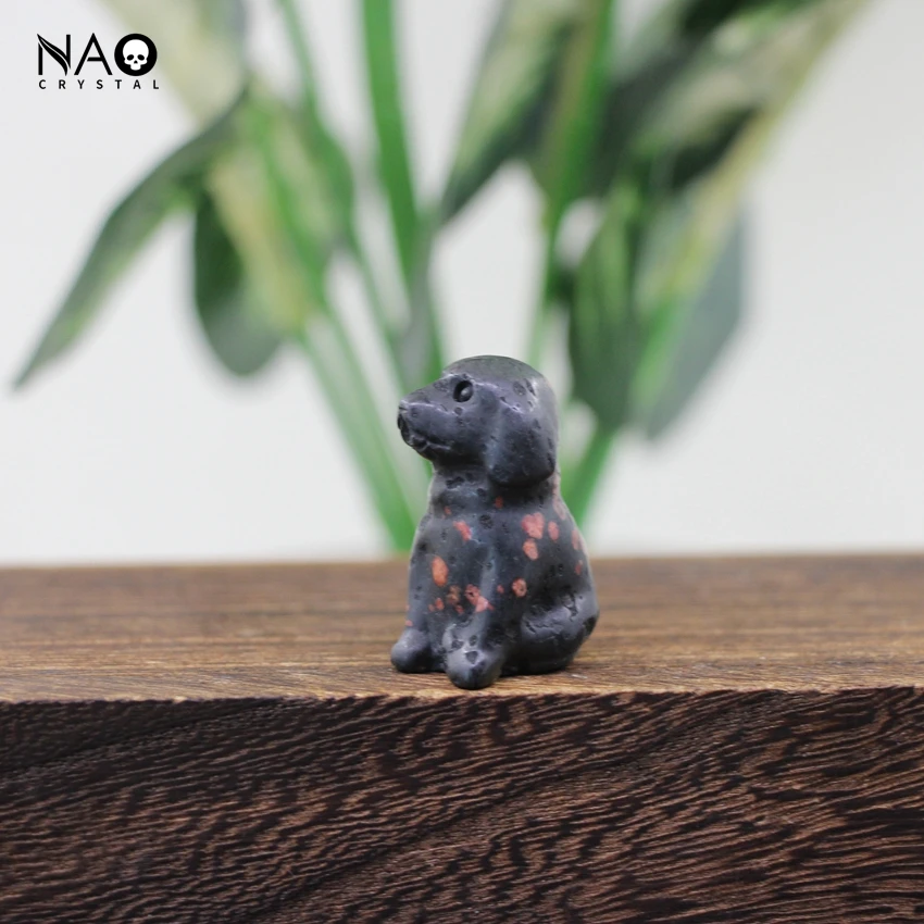 Carved Gemstone Animal Figurines