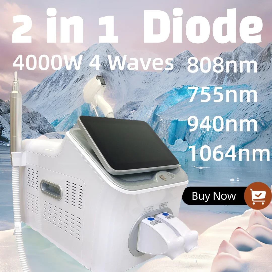 Soprano 2026 Titanium 2in1 808nm Professional Laser Machine Diode Pico ...