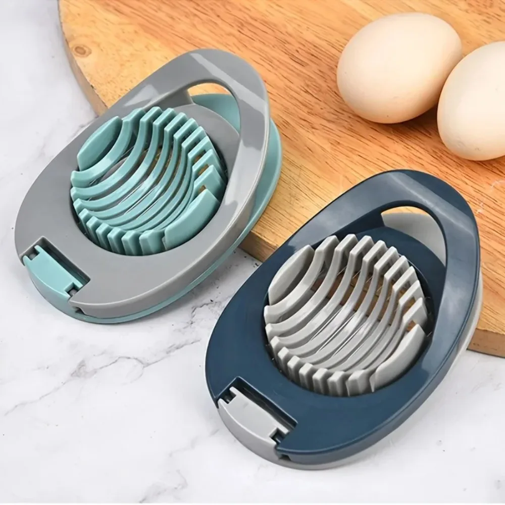 1 PC Multipurpose Stainless Steel Wire Egg Slicer,Egg Slicer for Hard ...