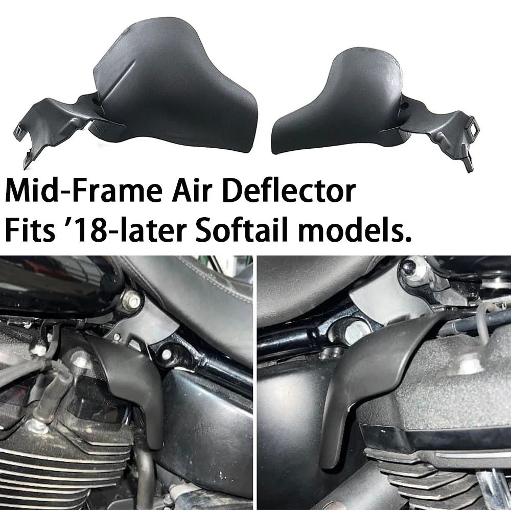 NEW-Motorcycle-Mid-Frame-Air-Deflector-Under-Seat-Engine-For-Harley ...