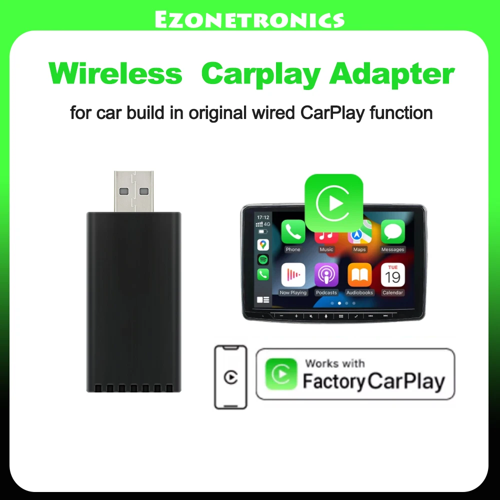 Wireless-Apple-CarPlay-Dongle-Receiver-Adapter-For-Car-Apple-Player ...