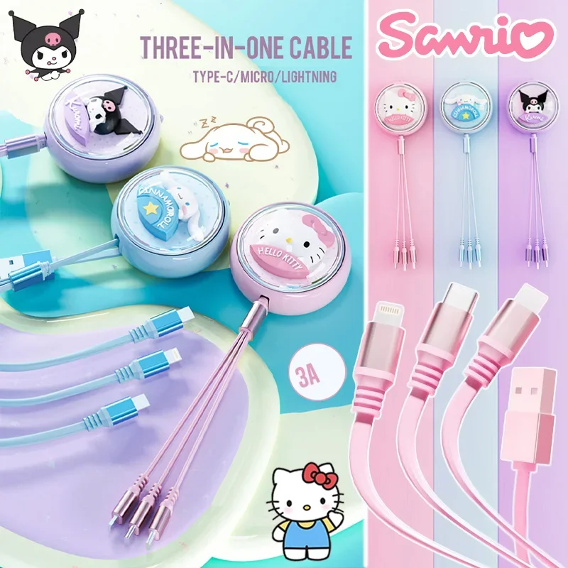 Sanrio-Cable-Micro-USB-tipo-C-para-tel-fono-Samsung-iPhone-y-Xiaomi ...