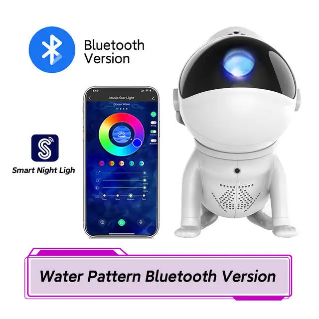 Astronaut Space Dog Projector Starry Night Light Galaxy Star Sky Nebula ...