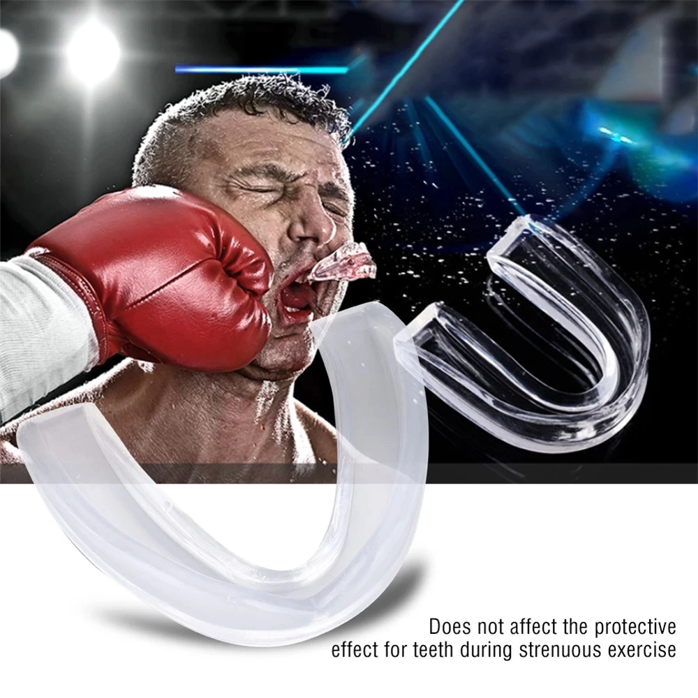Sport Mouth Guard Eva Teeth Protector Kids Adults Mouthguard Tooth ...