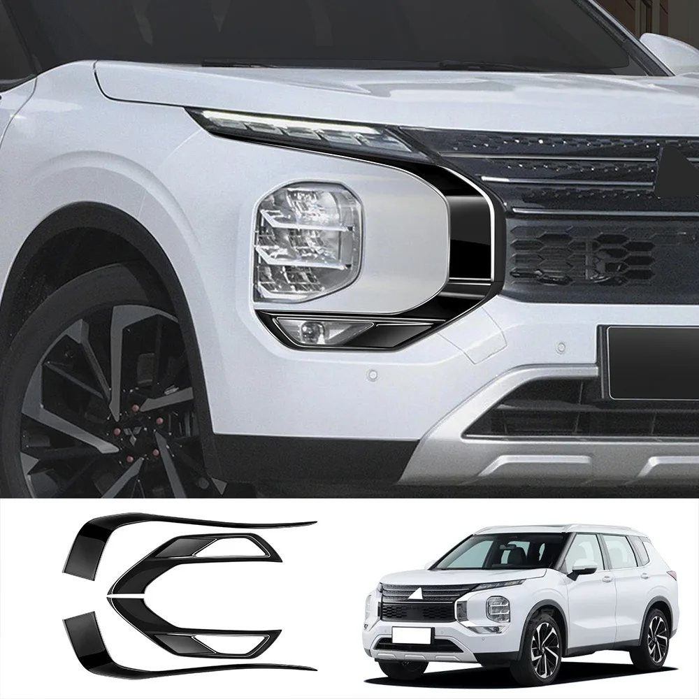 For Mitsubishi outlander 2022 2023 2024 Front Fog Lights Headlights ...