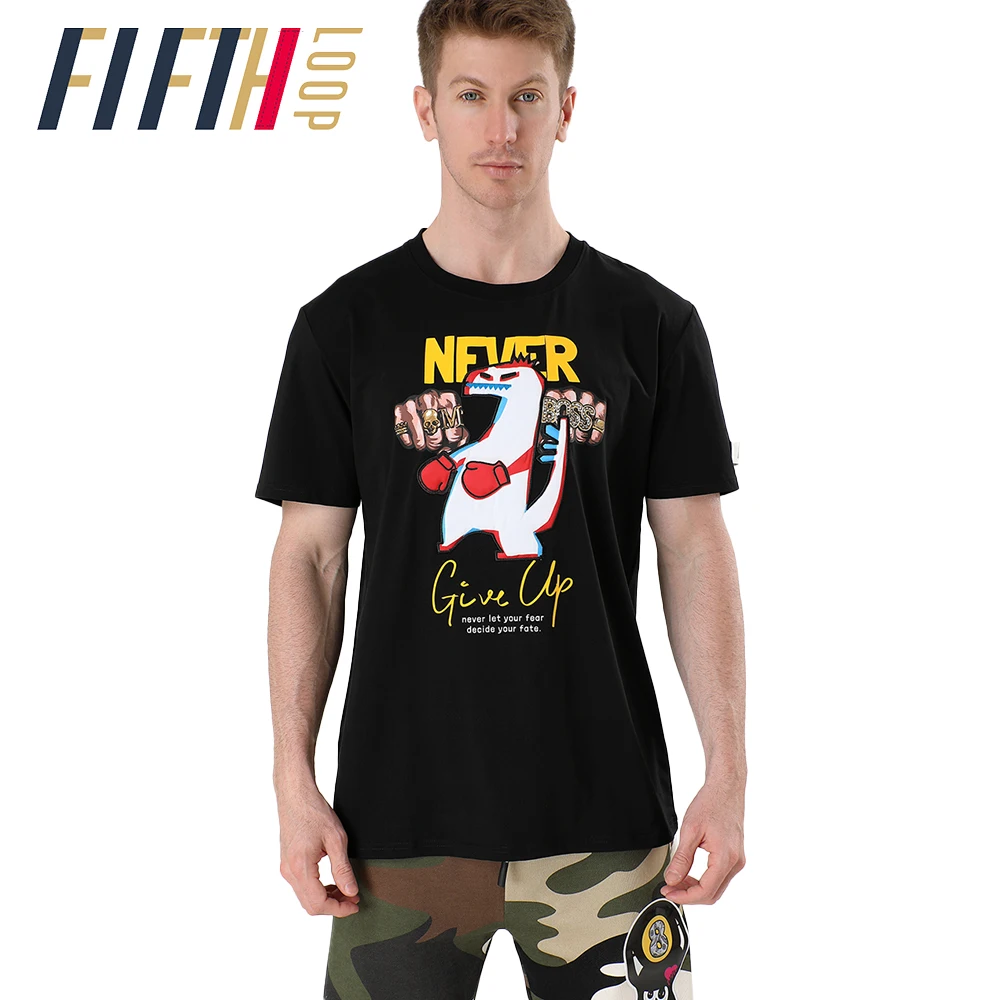 FIFTH-LOOP-Men-s-Graphic-T-shirt-High-Quality-Classical-Tops-Casual ...