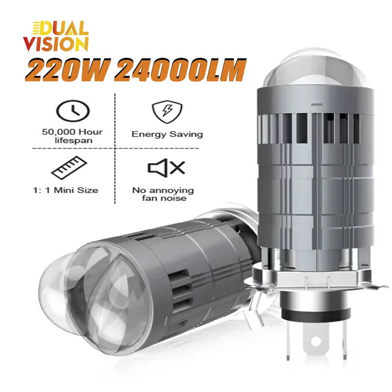 H4-Bi-Mini-LED-Projector-Lens-Car-Bulb-EMC-Canbus-Auto-Headlight-Turbo ...