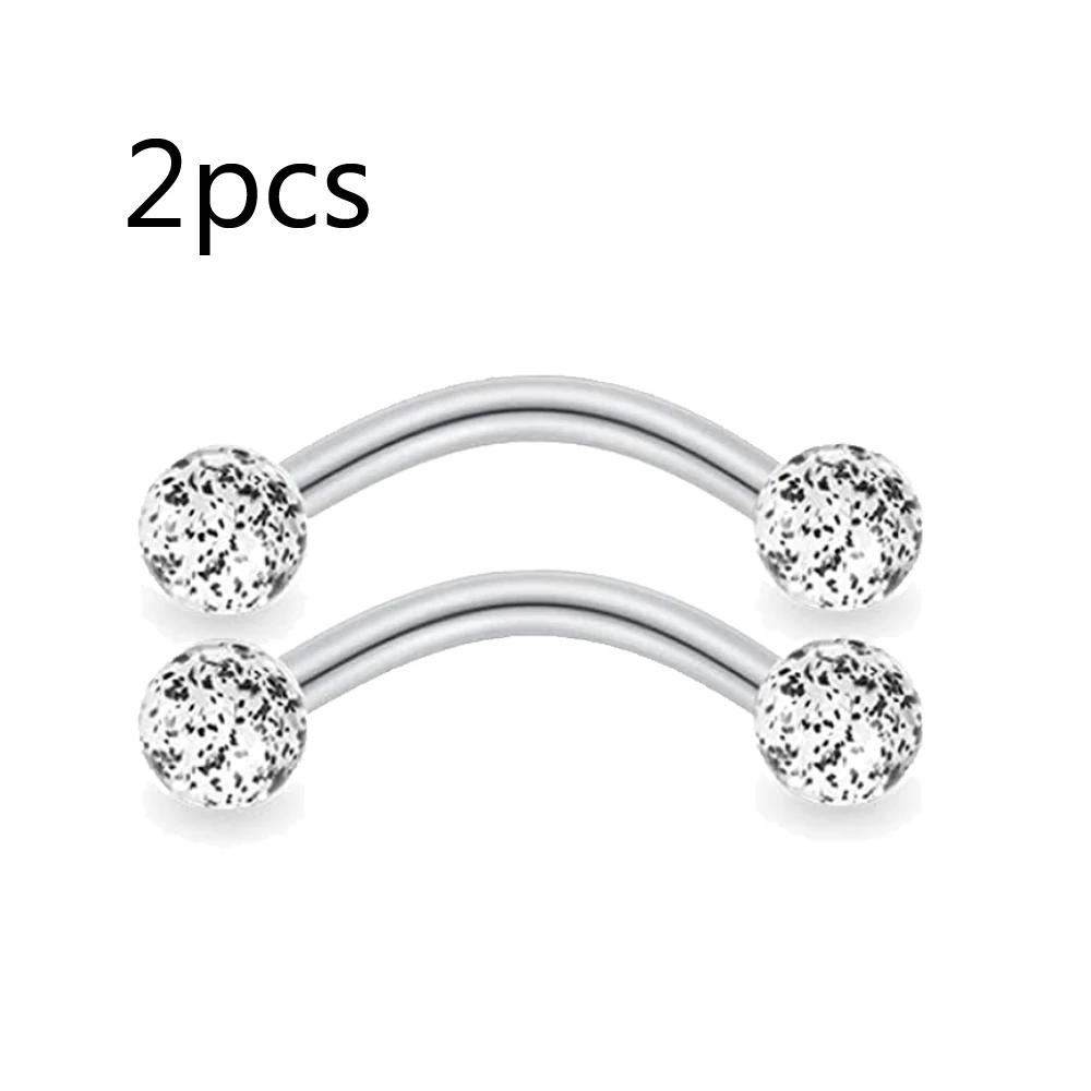 Eyebrow Piercing Transparent