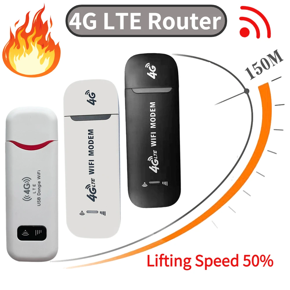 4G-WiFi-Router-LTE-Wireless-USB-Dongle-150Mbps-Unlocked-WiFi-Network ...