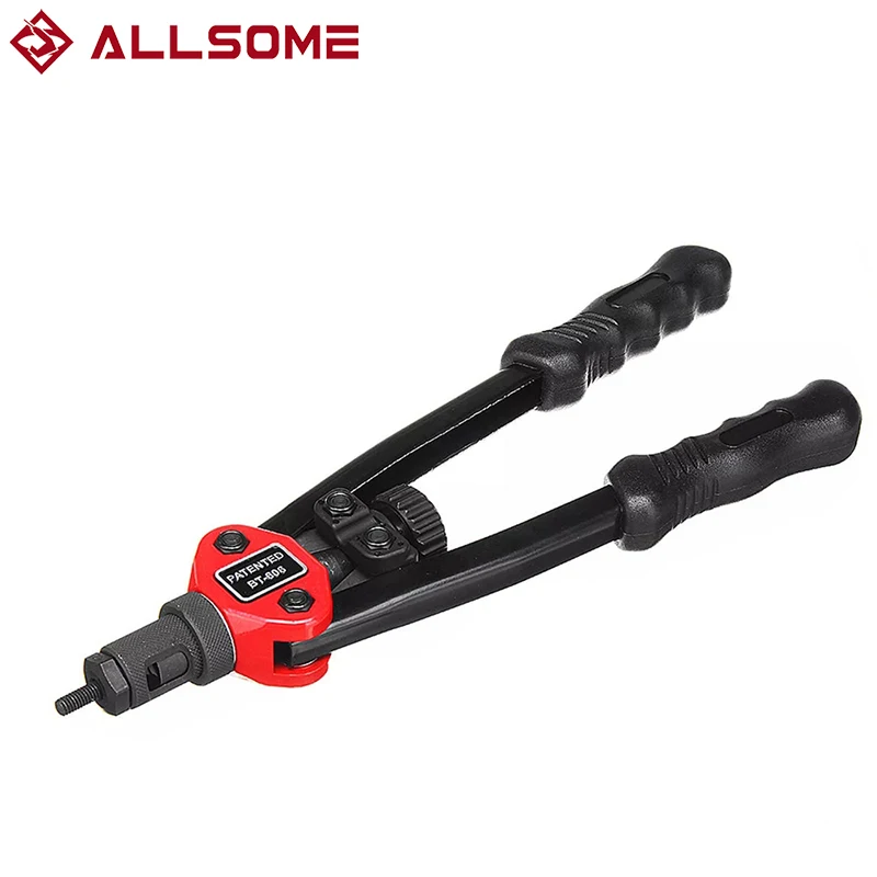 ALLSOME-Auto-Rivet-Tool-Riveter-Gun-Hand-Riveting-Kit-Nuts-Nail-Gun ...