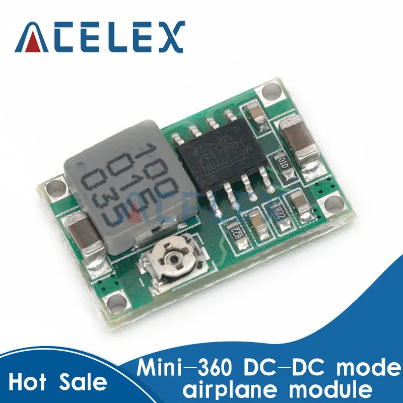 10pcs Rc Airplane Module Mini 360 Dc-dc Buck Converter Step Down Module ...