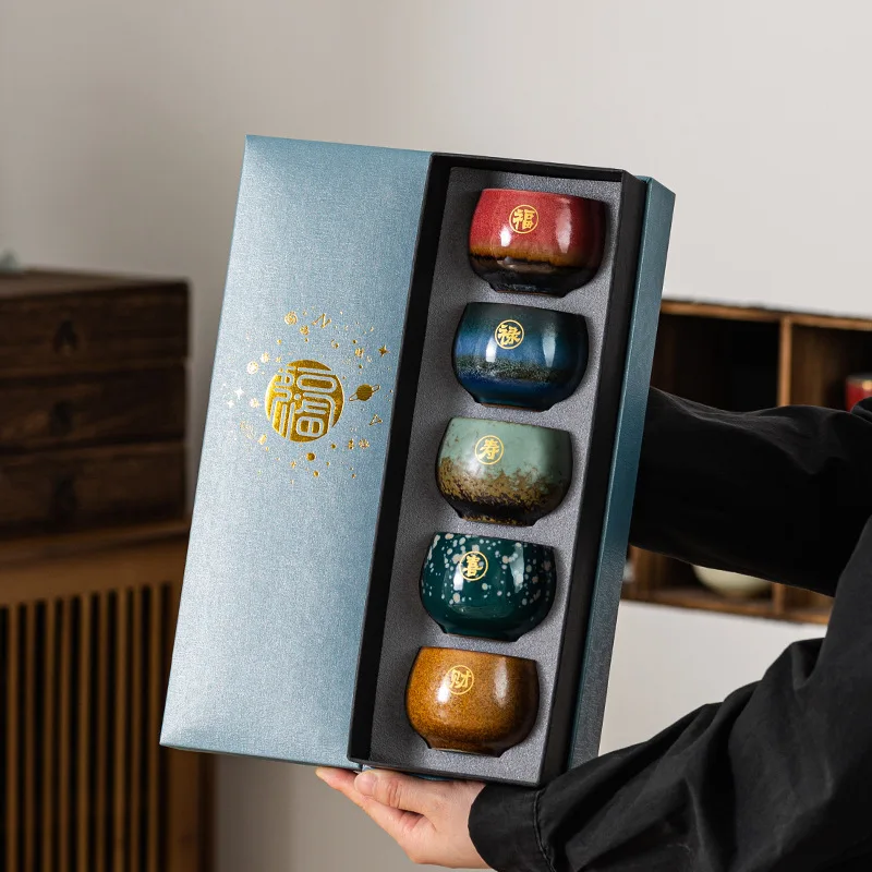 Wufu-Linmen-Tea-Cup-Cups-Vintage-Master-Mug-Ceramic-Kung-Fu-Teacup-Set ...